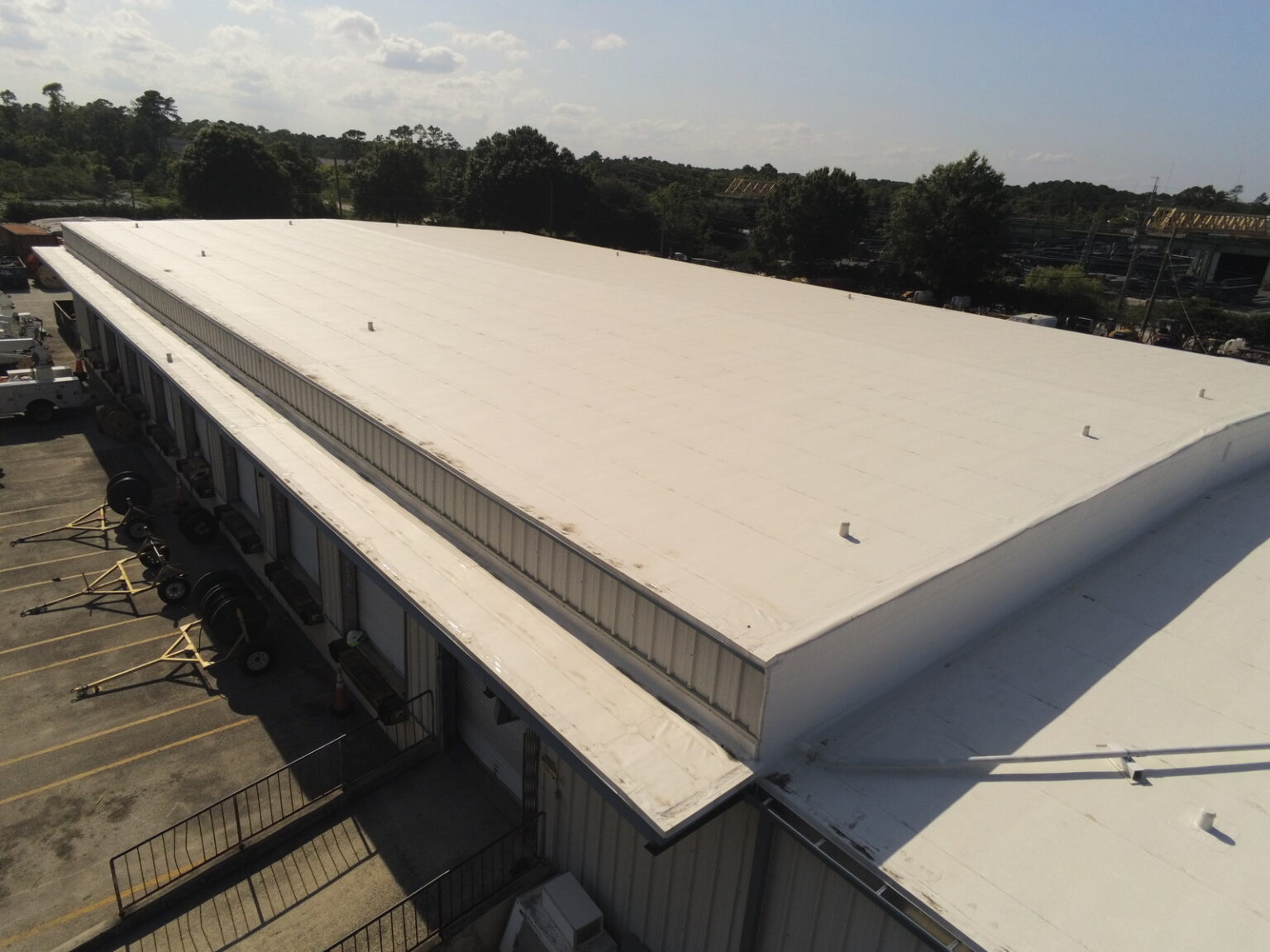 Duro-Last® Metal Retrofit over R-Panel Style Roof